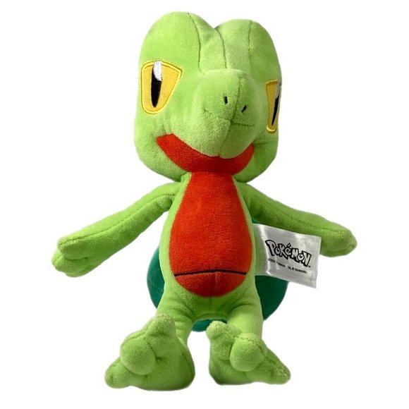 Pokémon Center | Toys | Pokemon Treecko Plush Green Stuffed Animal ...